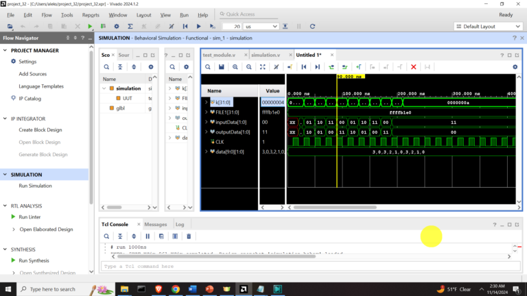 Save Data To Files From Verilog And Vivado Simulations Fpga Tutorial Fusion Of Engineering 0965