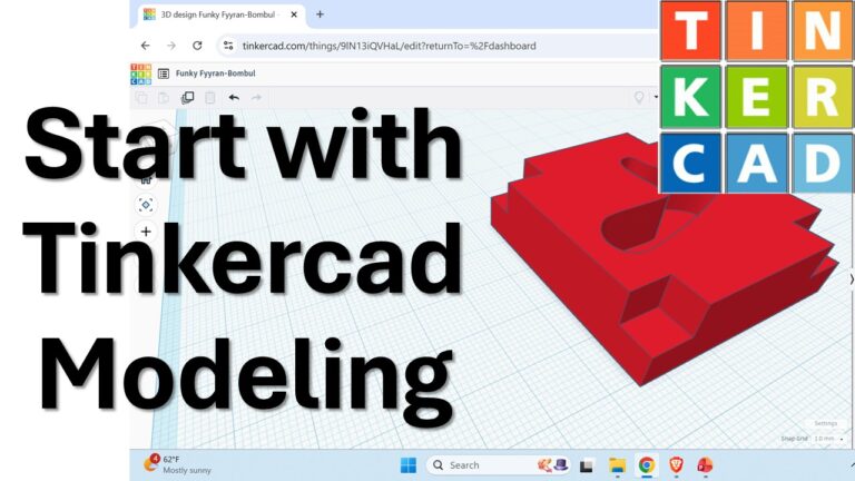 Start With Tinkercad Modeling – Tinkercad modeling for beginners ...